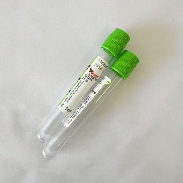 Lithium Heparin Vacuum Blood Test Tube Chemistry 16 X 100mm All Blood ...