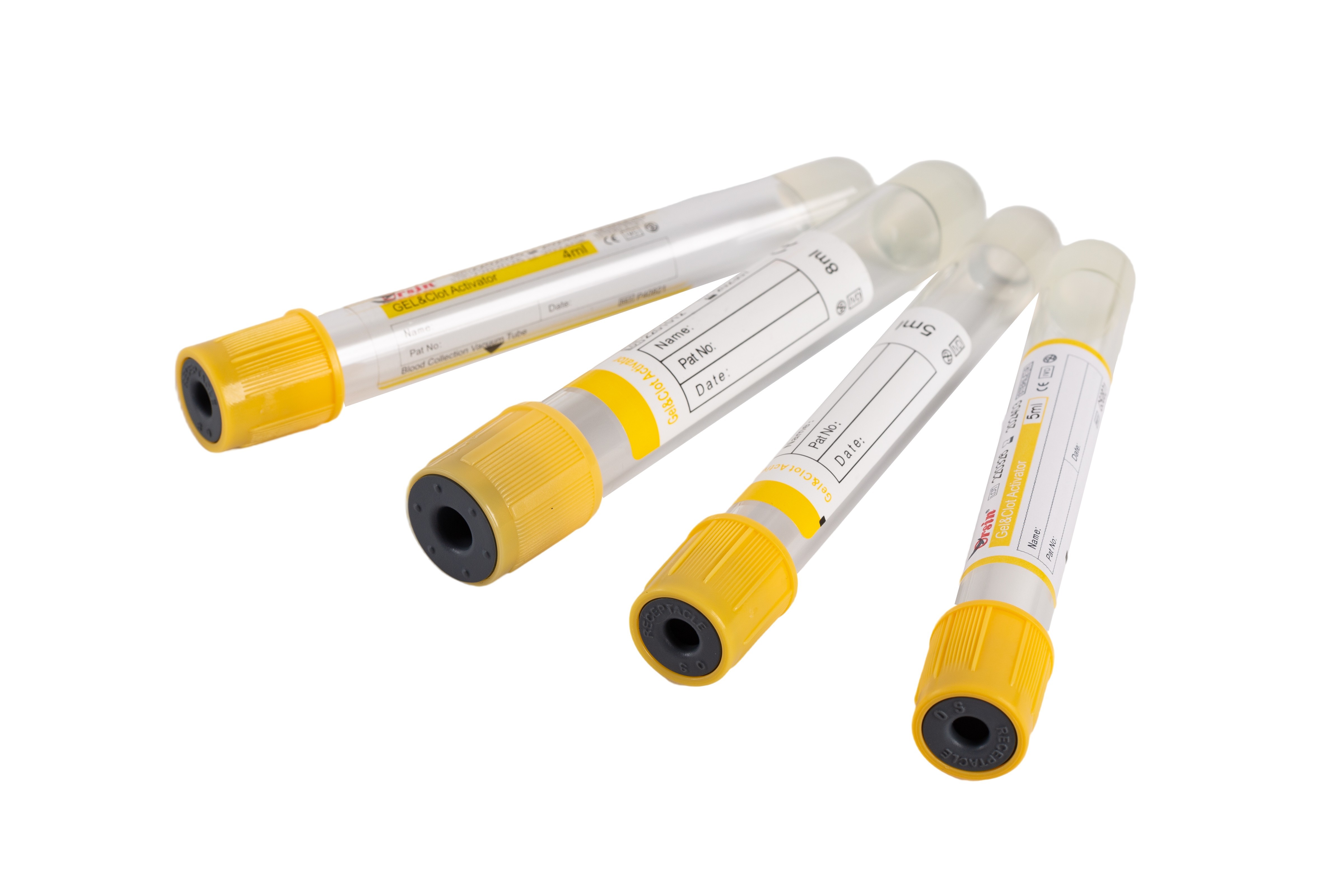 Medical Grade Vacuum Blood Test Tube for Safe and Blood Collection